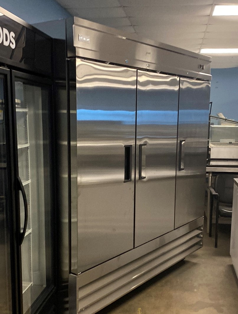 CES 3 Door Stainless Steel Freezer – Crawford Equipment Supply