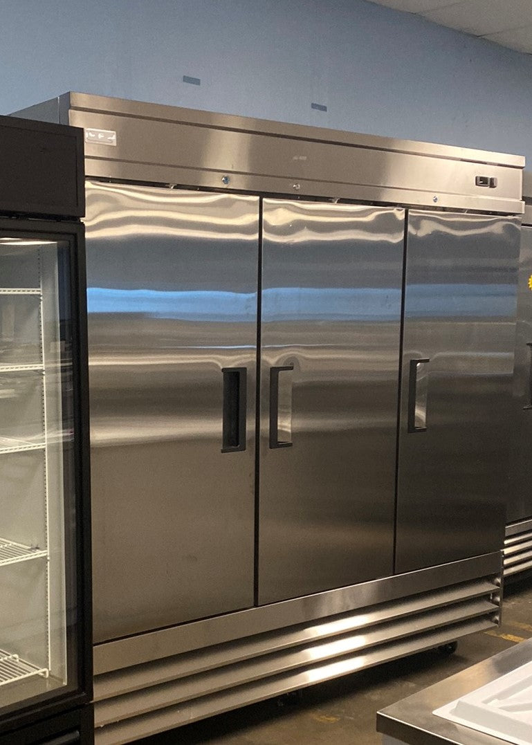 CES 3 Door Stainless Steel Freezer – Crawford Equipment Supply