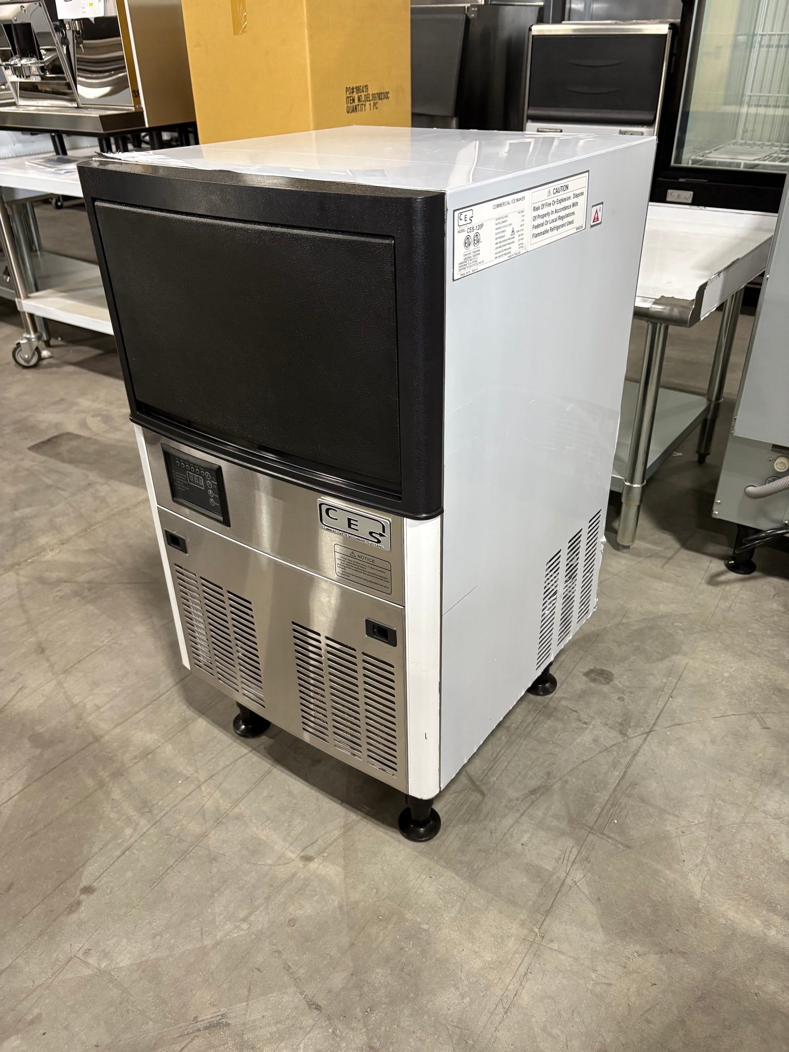 CES 120lb/day Ice Machine – Crawford Equipment Supply