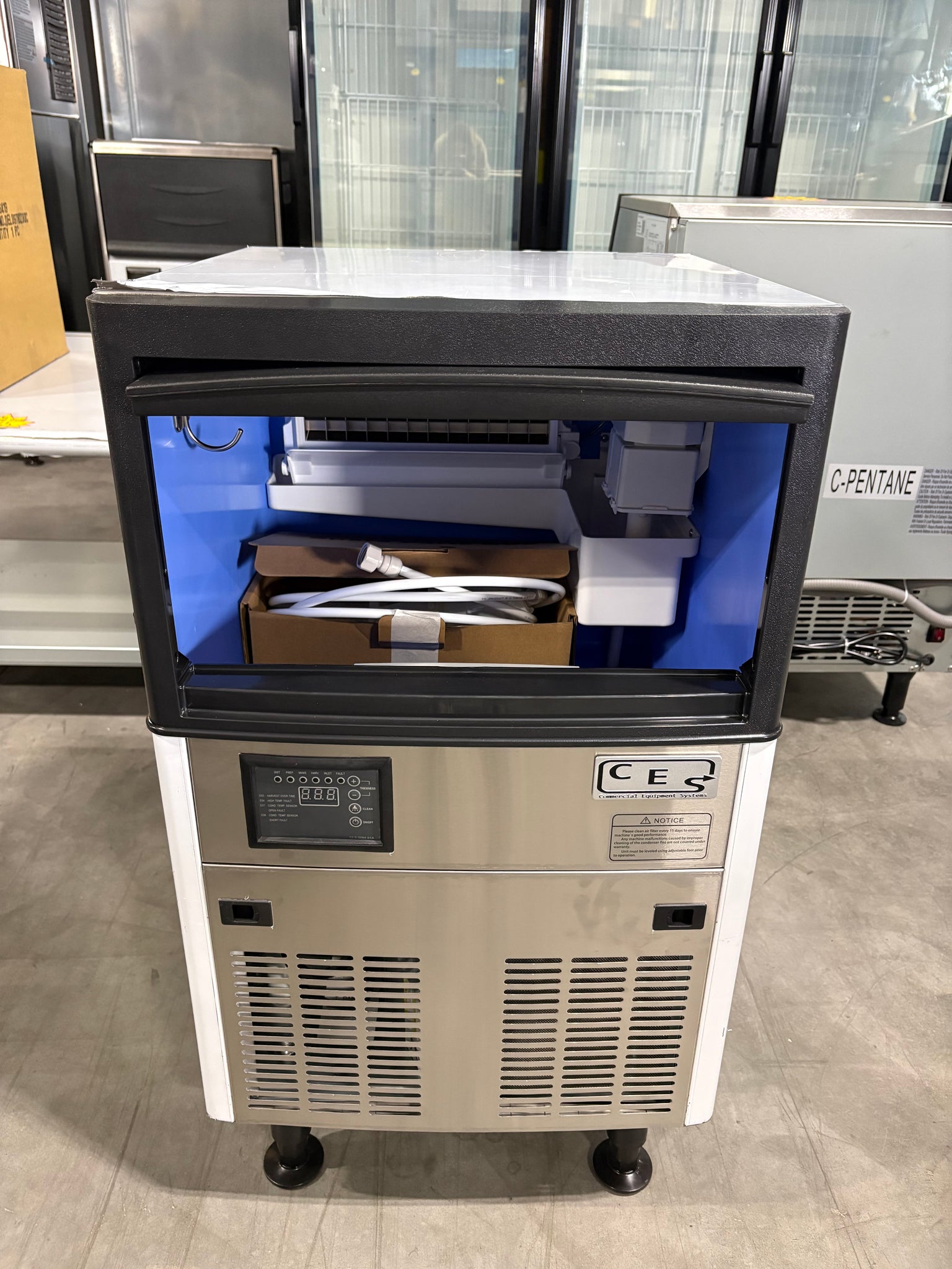 CES 120lb/day Ice Machine – Crawford Equipment Supply