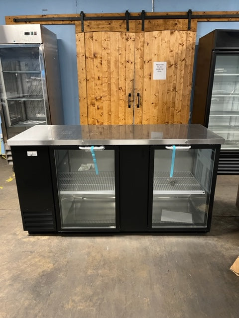 Seoulaire 69" Glass Front Bar Back – Crawford Equipment Supply