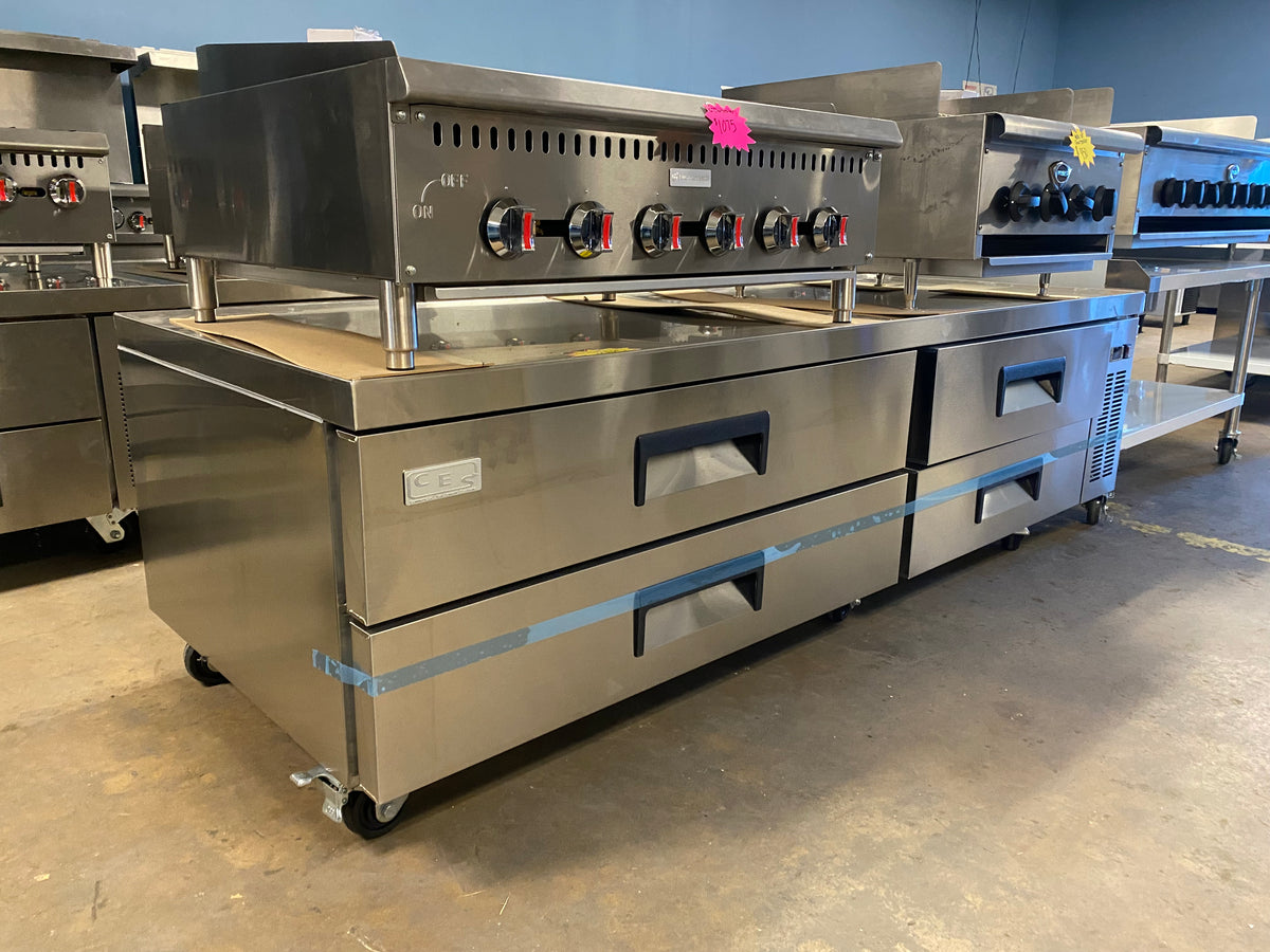 CES 84" Chef Base – Crawford Equipment Supply