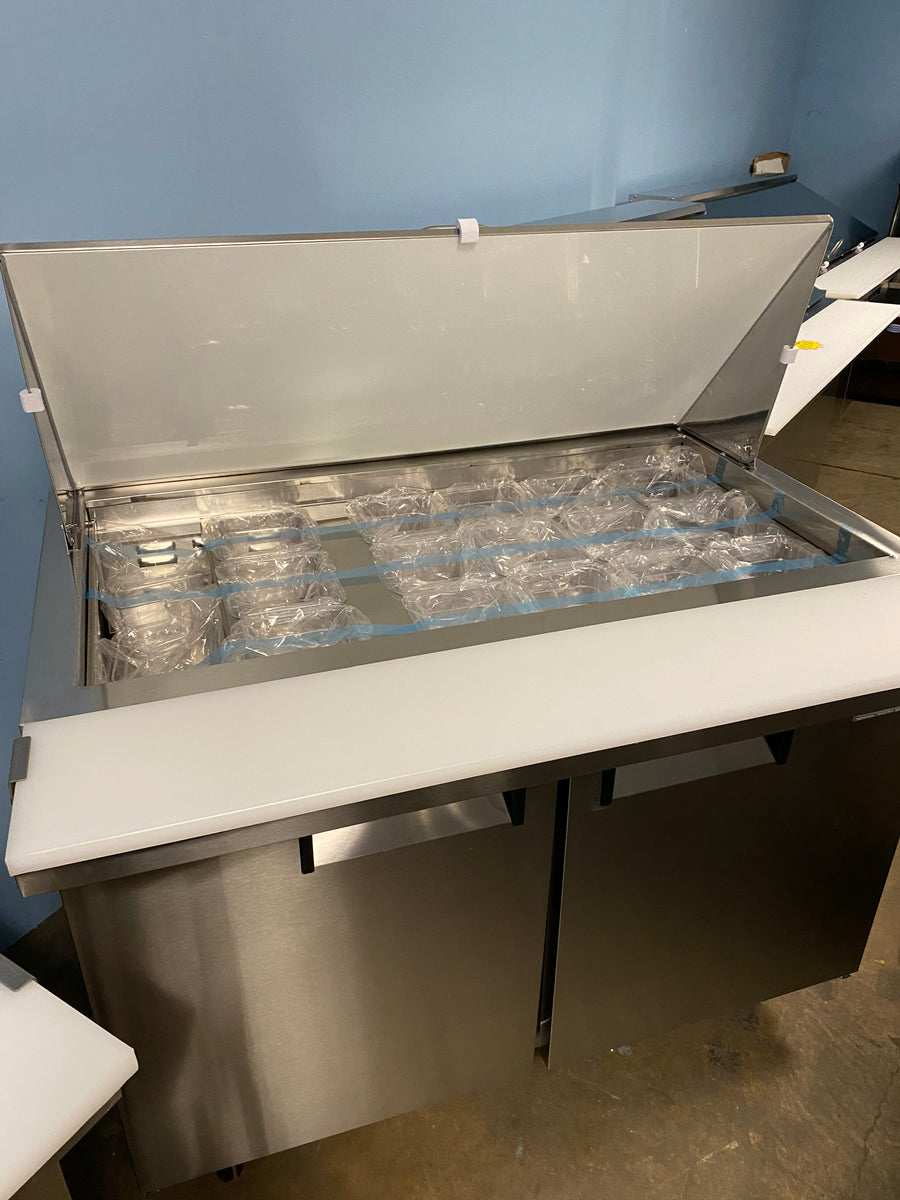 CES 48” Refrigerated Mega Prep Station – Crawford Equipment Supply