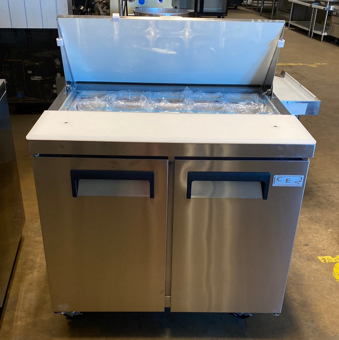 CES 36” Refrigerated Prep Station – Crawford Equipment Supply