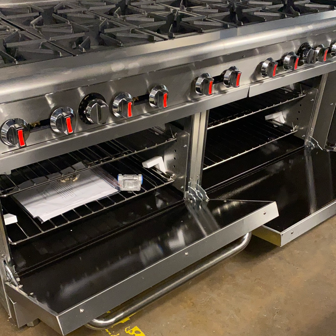 CES 60" Stove w/ 10 Burners – Crawford Equipment Supply